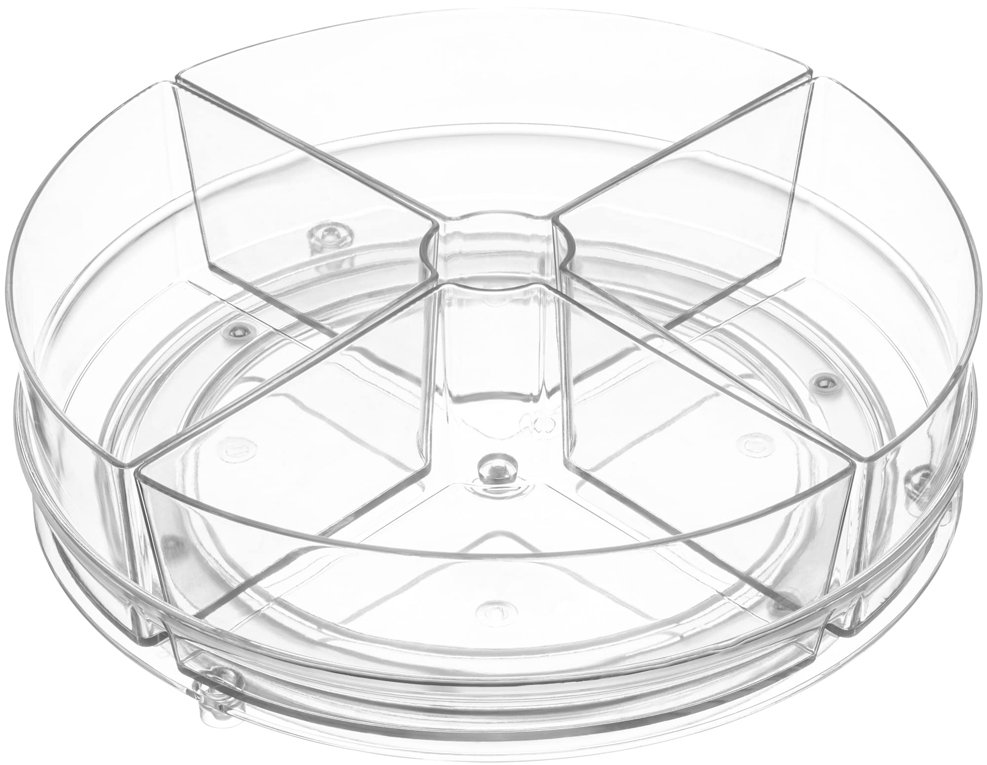 Amazon.com - Home Intuition Round Plastic Lazy Susan Turntable Food ...