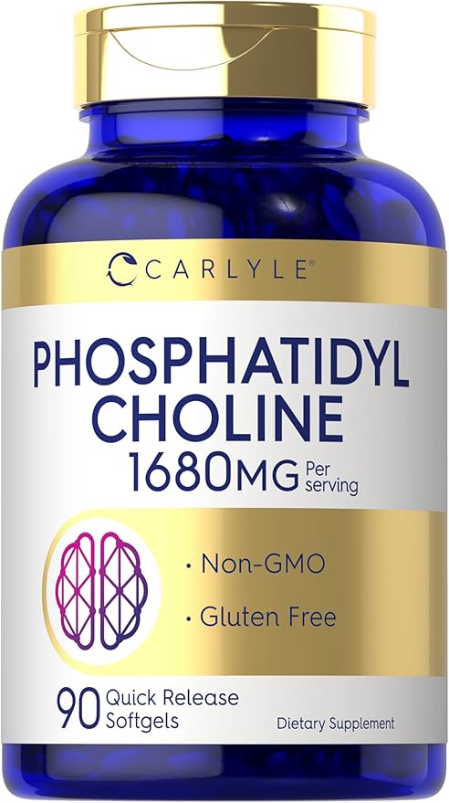 Amazon.com: Carlyle Phosphatidyl Choline | 1,680mg | 90 Quick Release ...