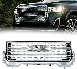 Amazon.com: KARPAL Front Bumper Upper Grille Grill Compatible with 2020 ...