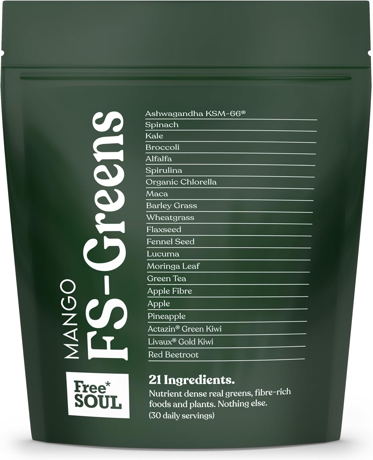 Free Soul Greens - 21 Advanced Greens, Superfoods, and Adaptogens ...