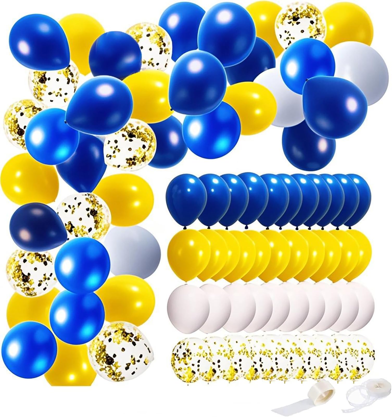 Yellow And Blue Graduation Decorations Pin On Graduation Party
