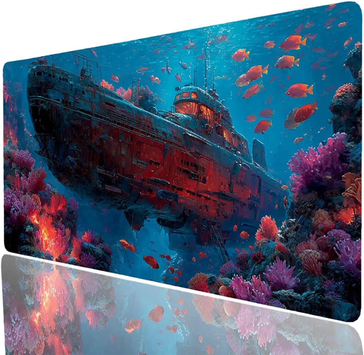 Amazon.com: Mouse Pad Submarine Gaming Mouse Pad 56”x24”, Waterproof ...