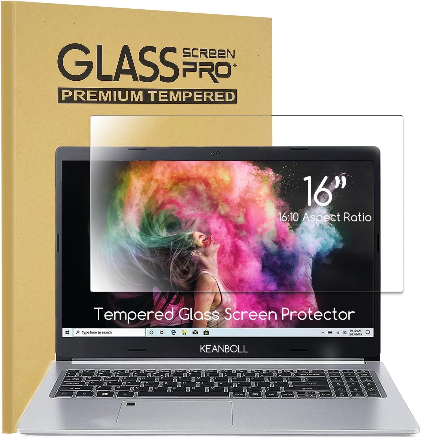 Amazon.com: 16" Tempered Glass Laptop Screen Protector for 16-inch 16: ...