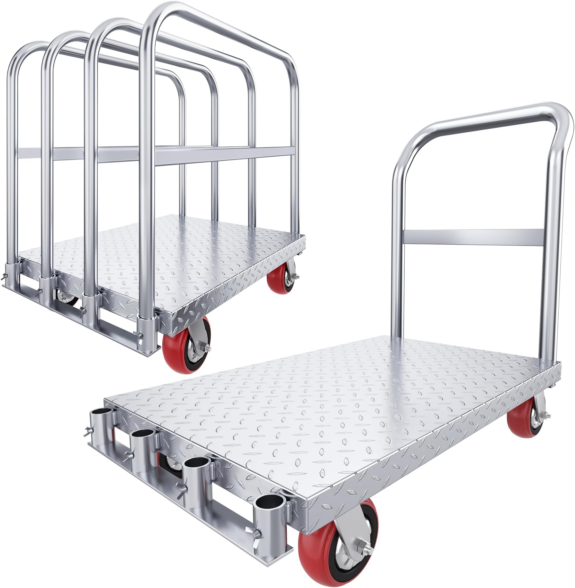 Amazon.com: Strongway Side-Panel Platform Cart - 2000-Lb. Capacity ...