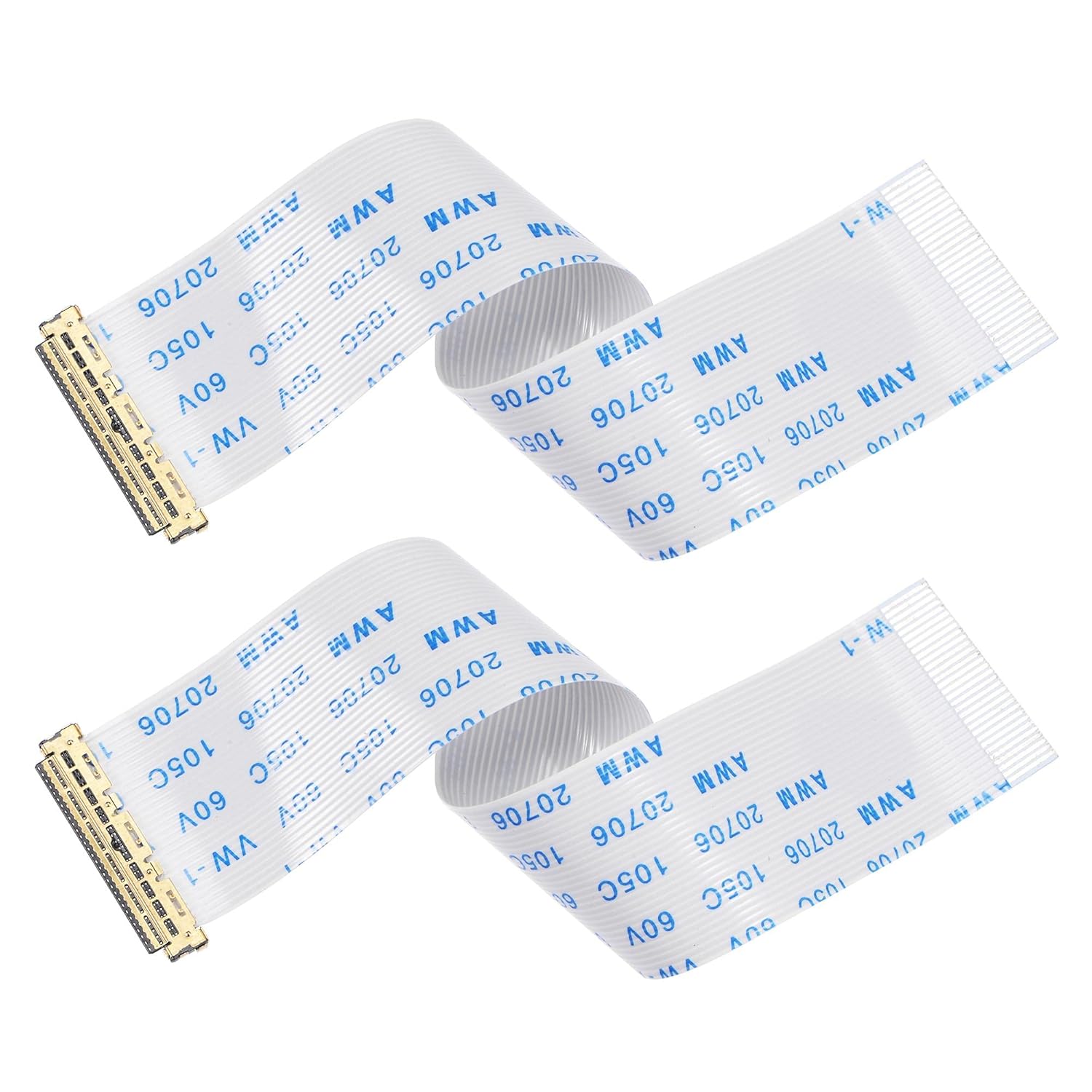 Amazon.com: uxcell FFC FPC Cable 0.5mm Pitch 30 Pin 100mm Flexible Flat ...