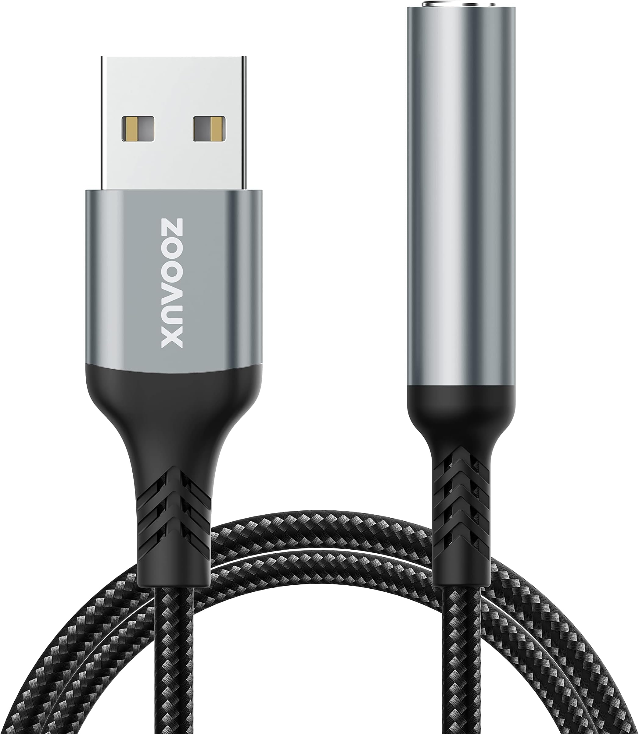 Amazon.com: DUKABEL USB to 3.5mm Jack Audio Adapter, USB to Aux Cable ...