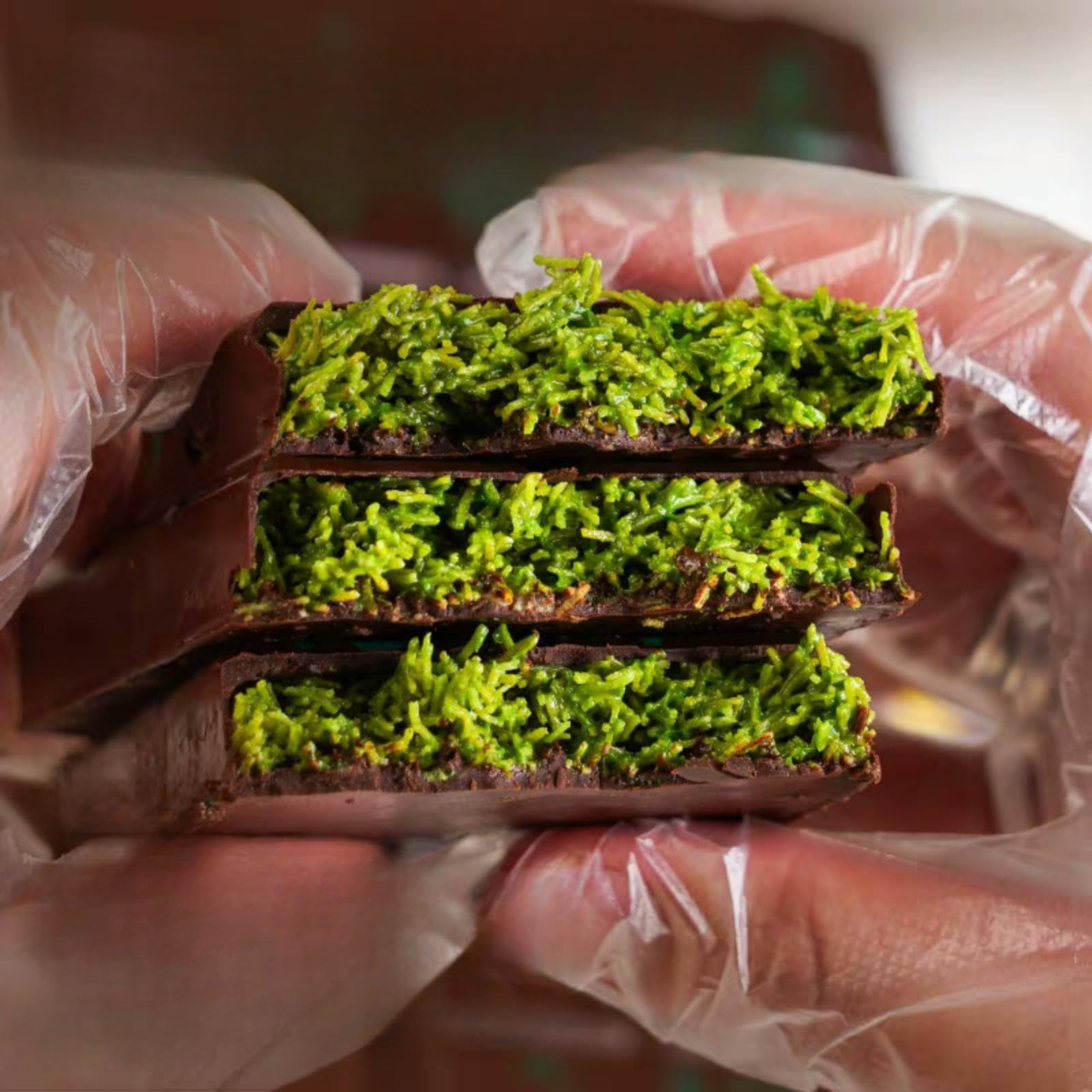 Amazon | ドバイチョコ 60gx2個 Dubai chocolate ドバイチョコレート ピスタチオチョコレート ドバイタイプ SNSで話題 YouTubeで話題 ダークチョコレート ...