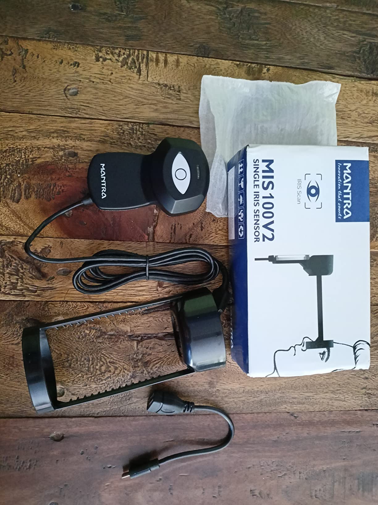 Mantra Single Iris Scanner -Mantra MIS 100 V2 USB Biometric Device for ...