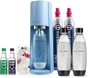 Amazon.com: SodaStream - Terra Sparkling Water Maker | VALUE BUNDLE | CQC CO2 system | Includes ...