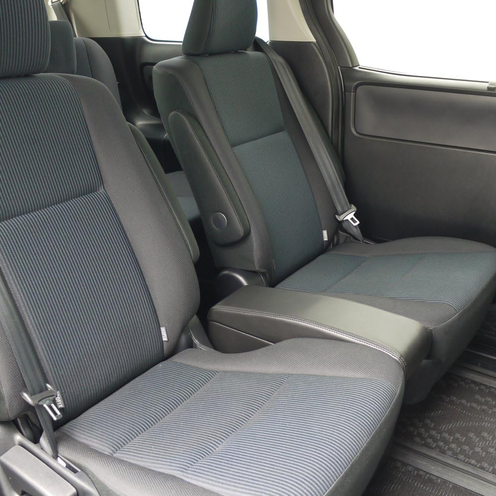 Amazon | goldleaf ノア/VOXY/エスクァイア対応コンソールボックス 日本製 2列目シート グレー | 外付コンソールボックス | 車＆バイク