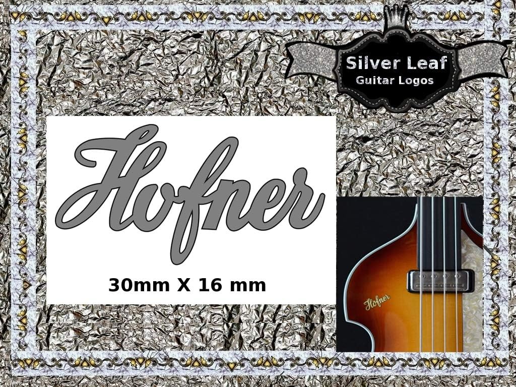 Amazon.com: Hofner Guitar Decal Headstock Waterslide Restoration logo ...