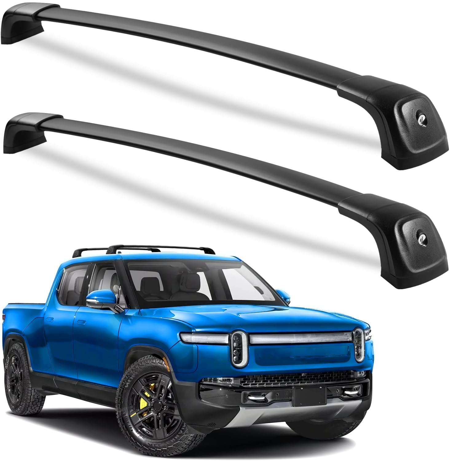 Amazon.com: Wonderdriver Lockable Roof Rack Cross Bars Compatible with ...