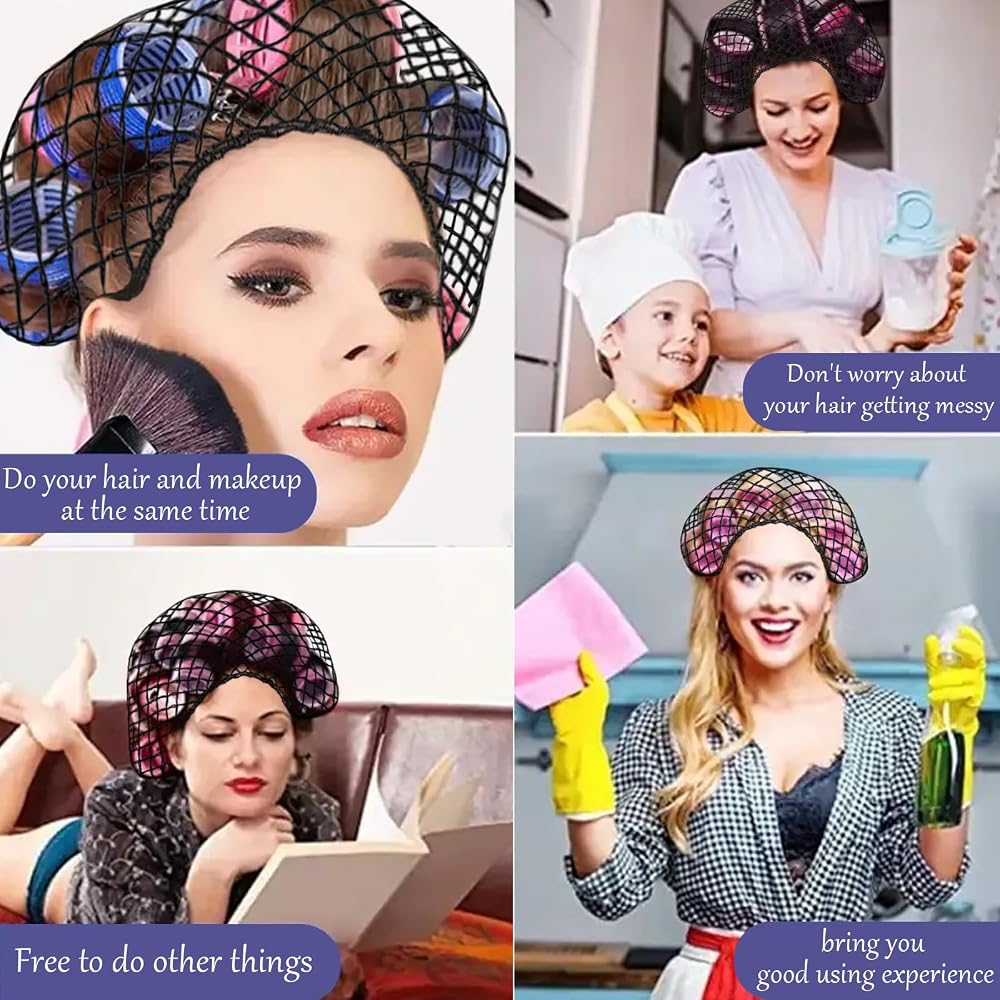 6 Pcs Triangle Hair Net Women Black Mesh Extra Large Philippines | Ubuy