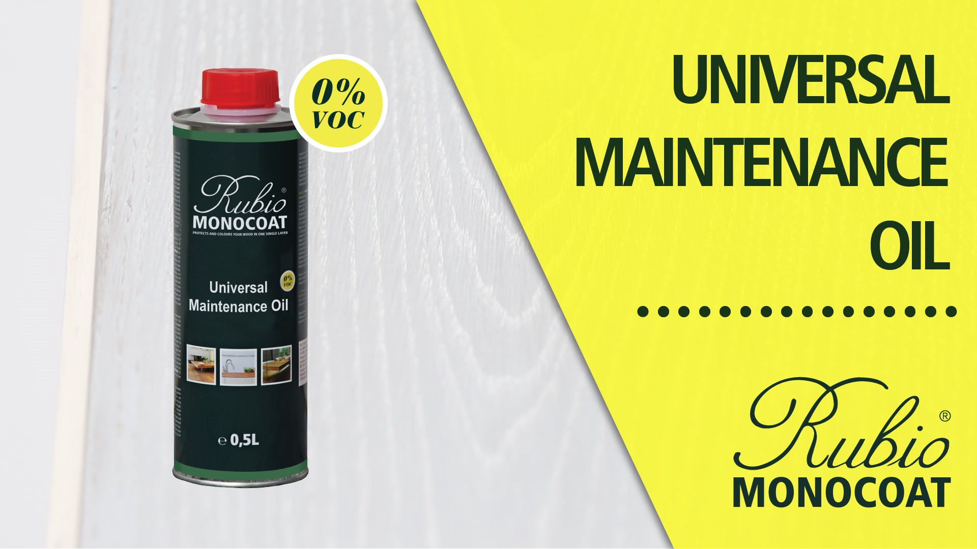 Watch Rubio Monocoat Universal Maintenance Oil on Amazon Live