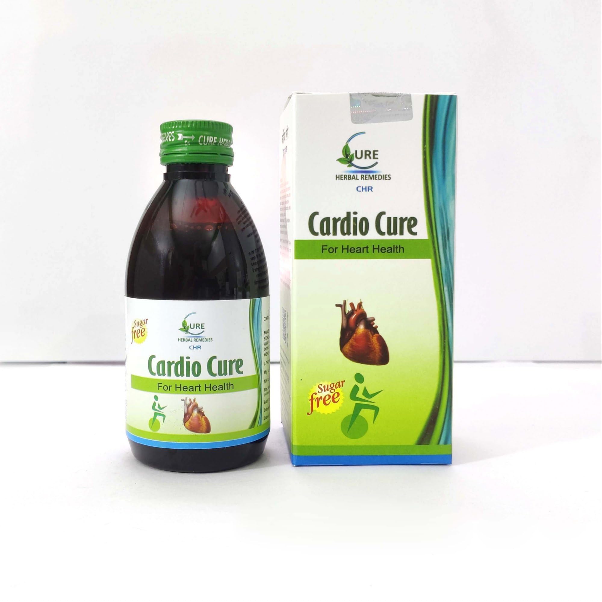 CURE HERBAL CARDIO CURE SYRUP SUGAR FREE 500ml : Amazon.in: Grocery ...