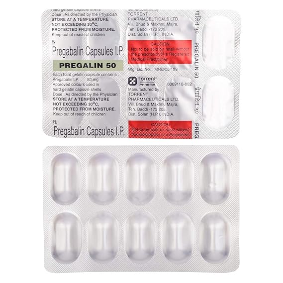 Pregalin 50 - Strip of 10 Capsules : Amazon.in: Health & Personal Care