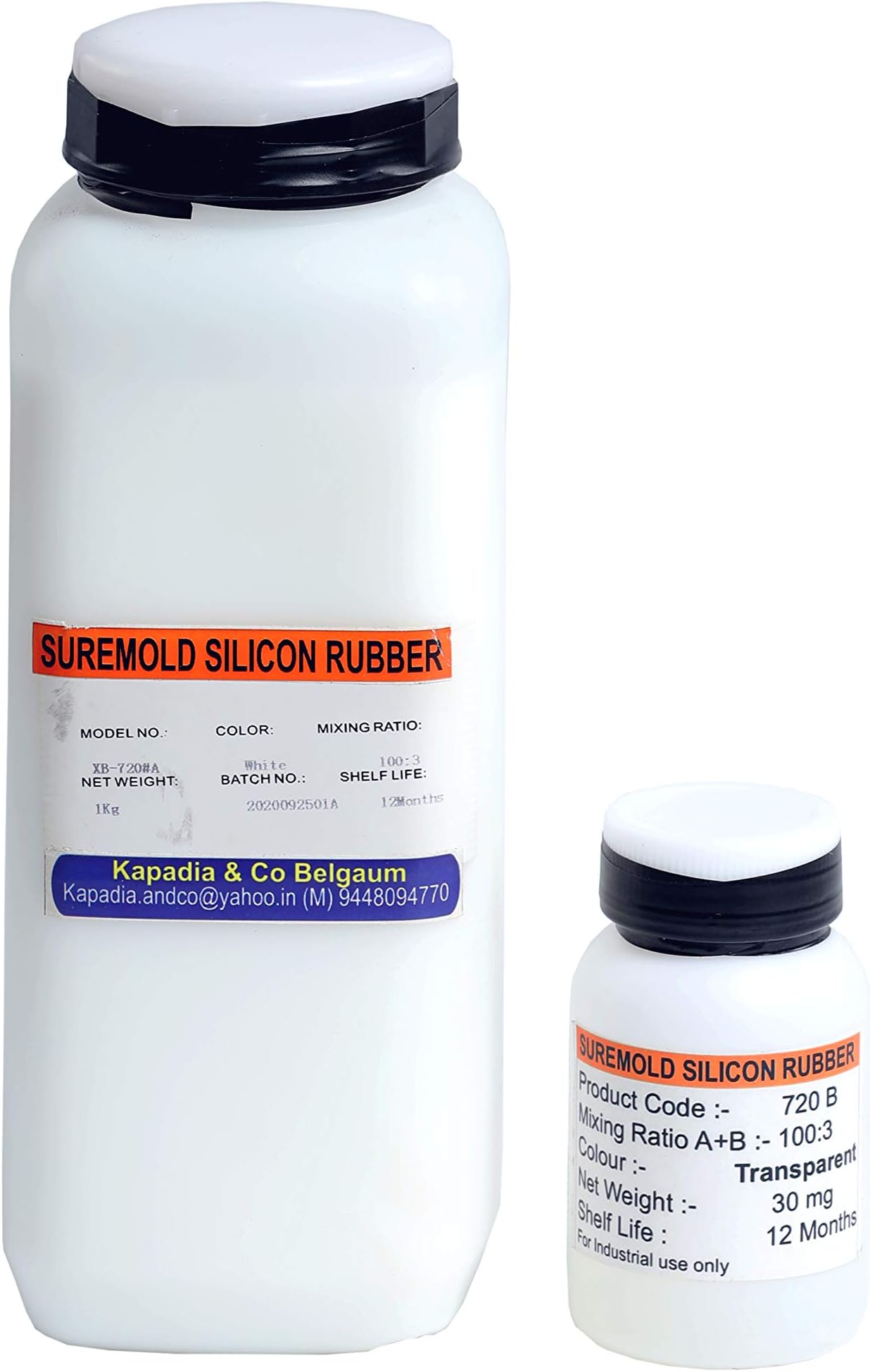 SurePure Liquid Silicone Rubber -1 kg/LSR 20 A (White) : Amazon.in ...