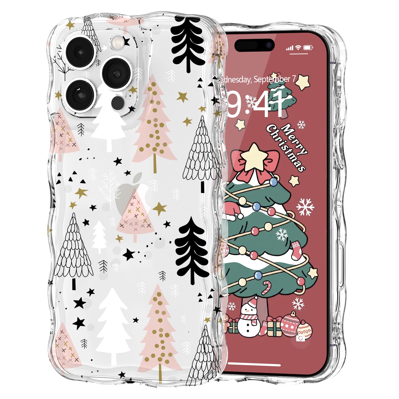 Amazon.com: L-FADNUT Christmas Phone Case for iPhone 16 Pro Max Cute ...