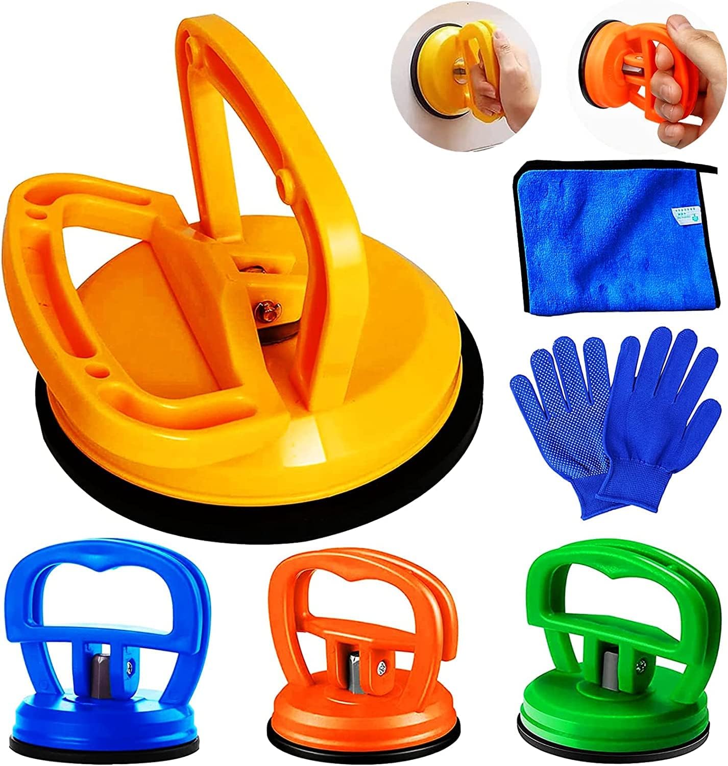 Amazon.com: Car Dent Puller, Dent Puller, 4 Pack Dent Removal Kit ...