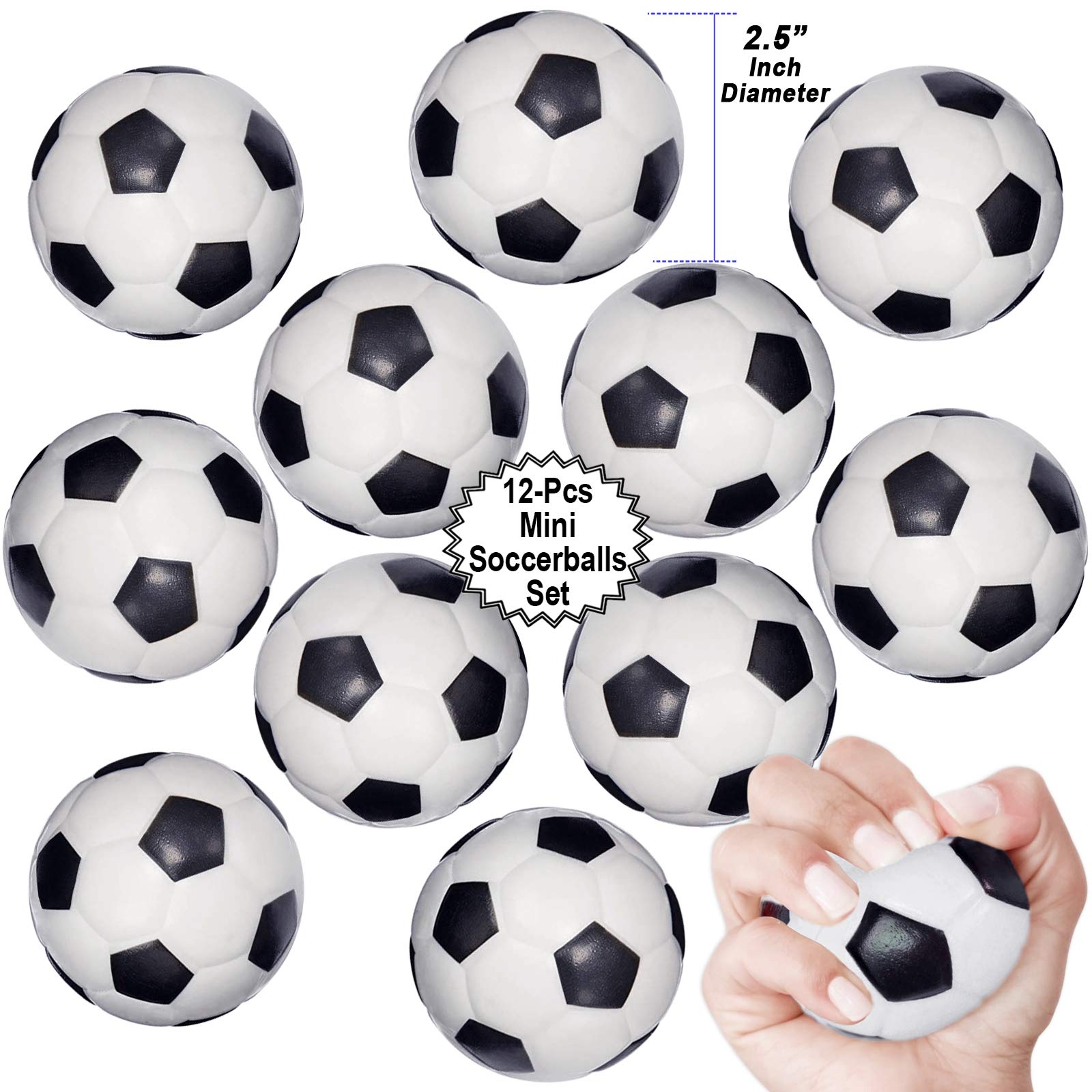 Snapklik.com : Mini Sports Balls For Kids Party Favor Toy, Soccer ...