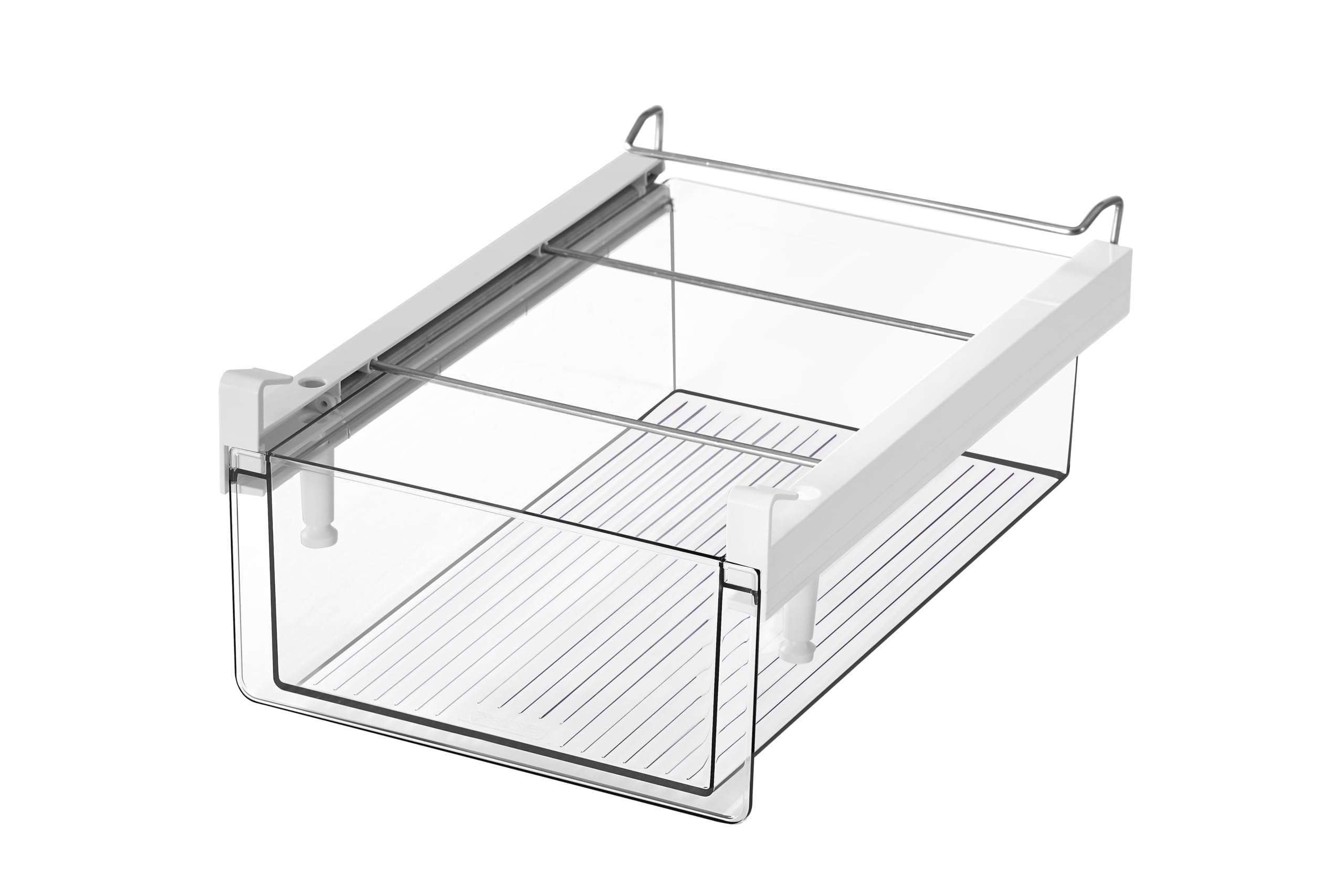 Amazon.com: BIINONE Large Fridge Drawer Organizer 14in-20in Upgradation ...