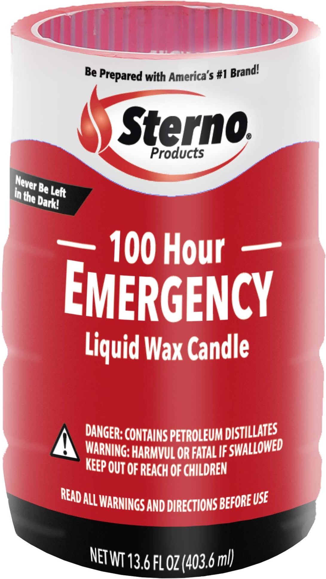 Amazon.com: Sterno Liquid Emergency Candles,13.6 oz (Pack of 4 ...