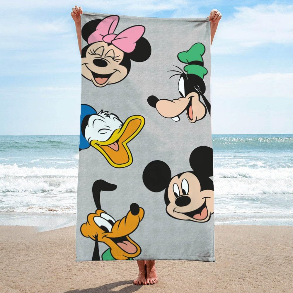 Disney Mickey Mouse & Friends – Toalla de playa para piscina para niños, súper suave y ...