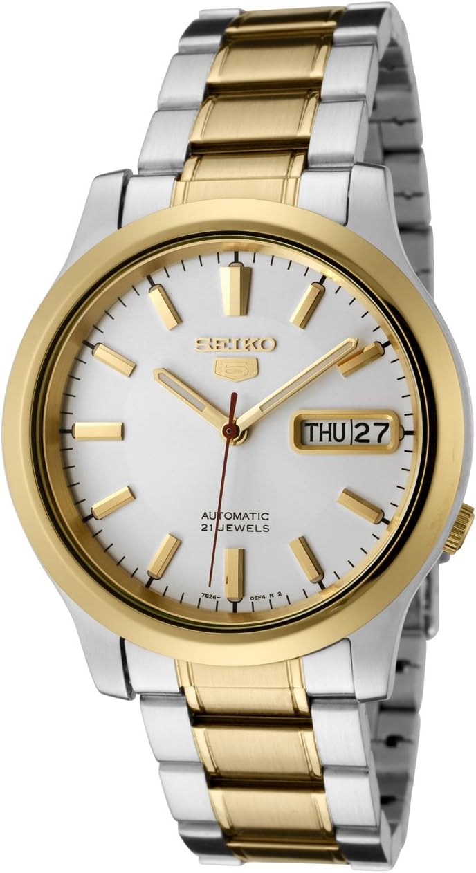 Seiko SNK790 – Wrist Watch, Stainless Steel Strap Silver : Amazon.co.uk ...