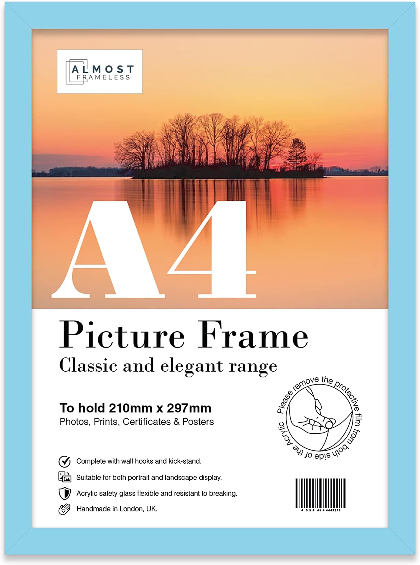 Rainbow Colour Range Picture Frame - Photo Frame - Poster Frame - Light ...