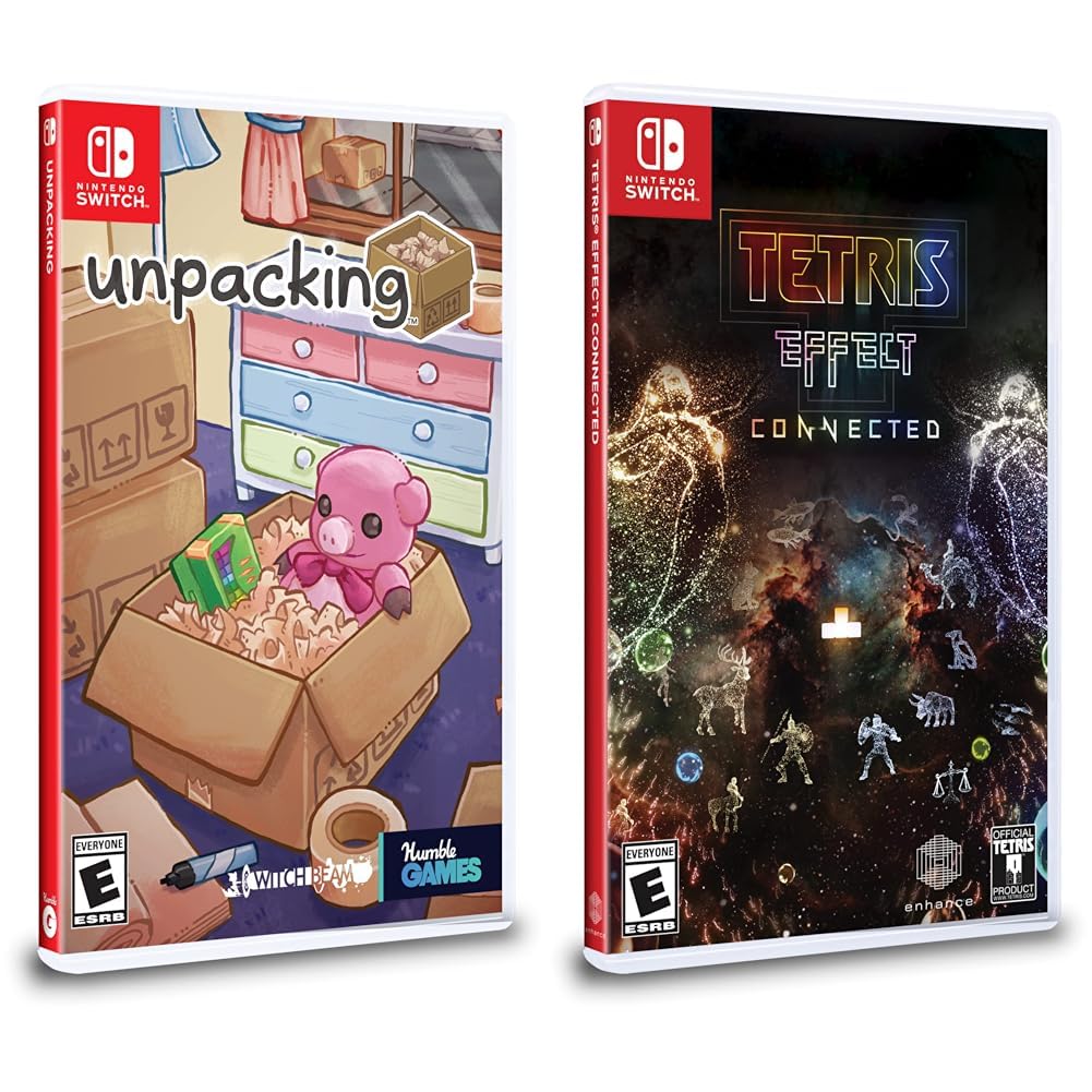 Amazon.com: Unpacking - Nintendo Switch & Tetris Effect: Connected ...