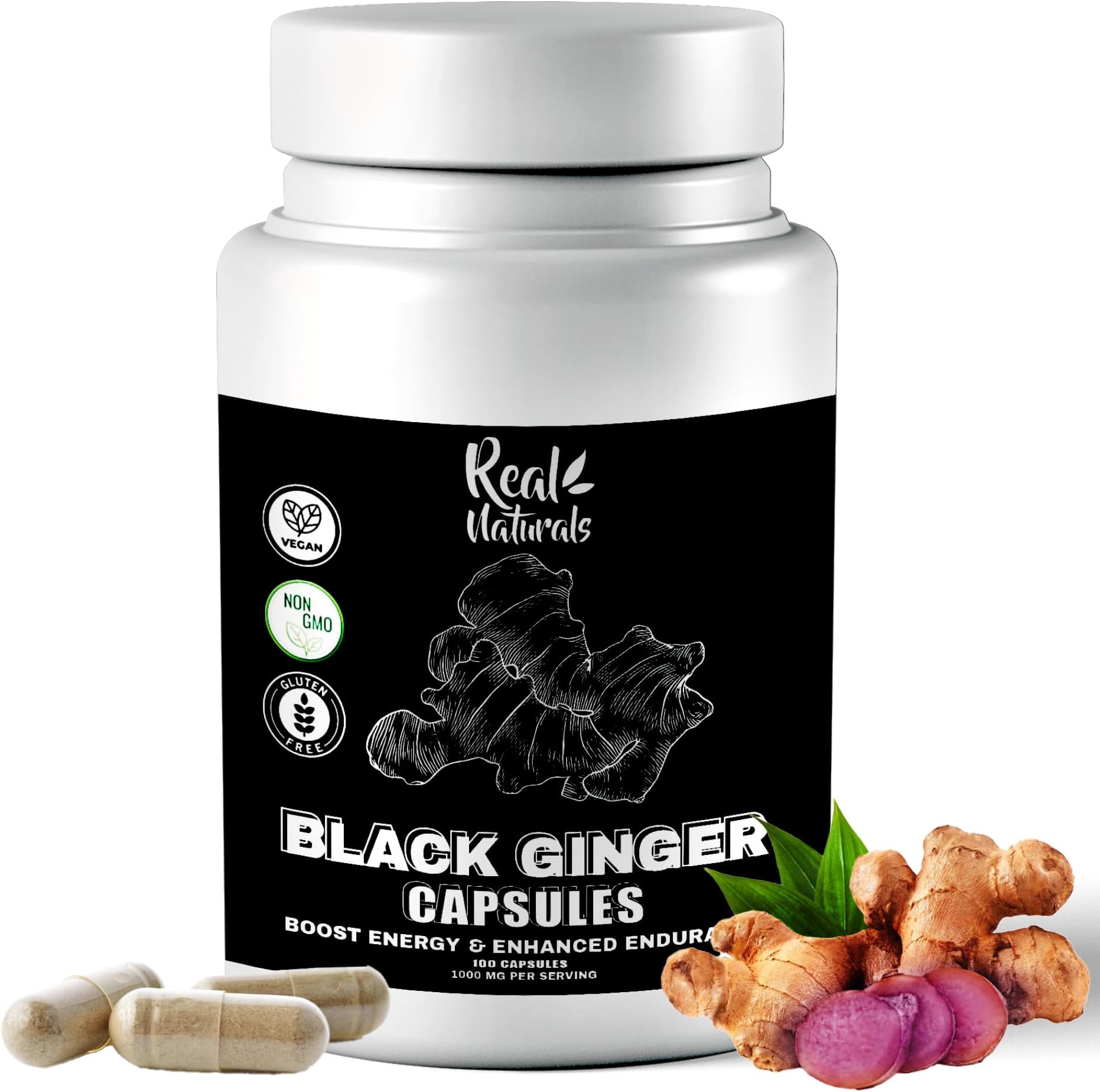 Amazon.com: Swanson Black Ginger Extract - Promotes Healthy Blood ...