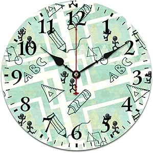 Amazon.com: HighonHi Education Mathematics Clock Physics Mathematical ...