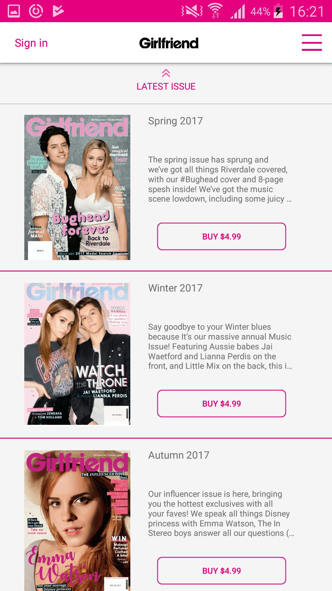 Girlfriend - App on Amazon Appstore