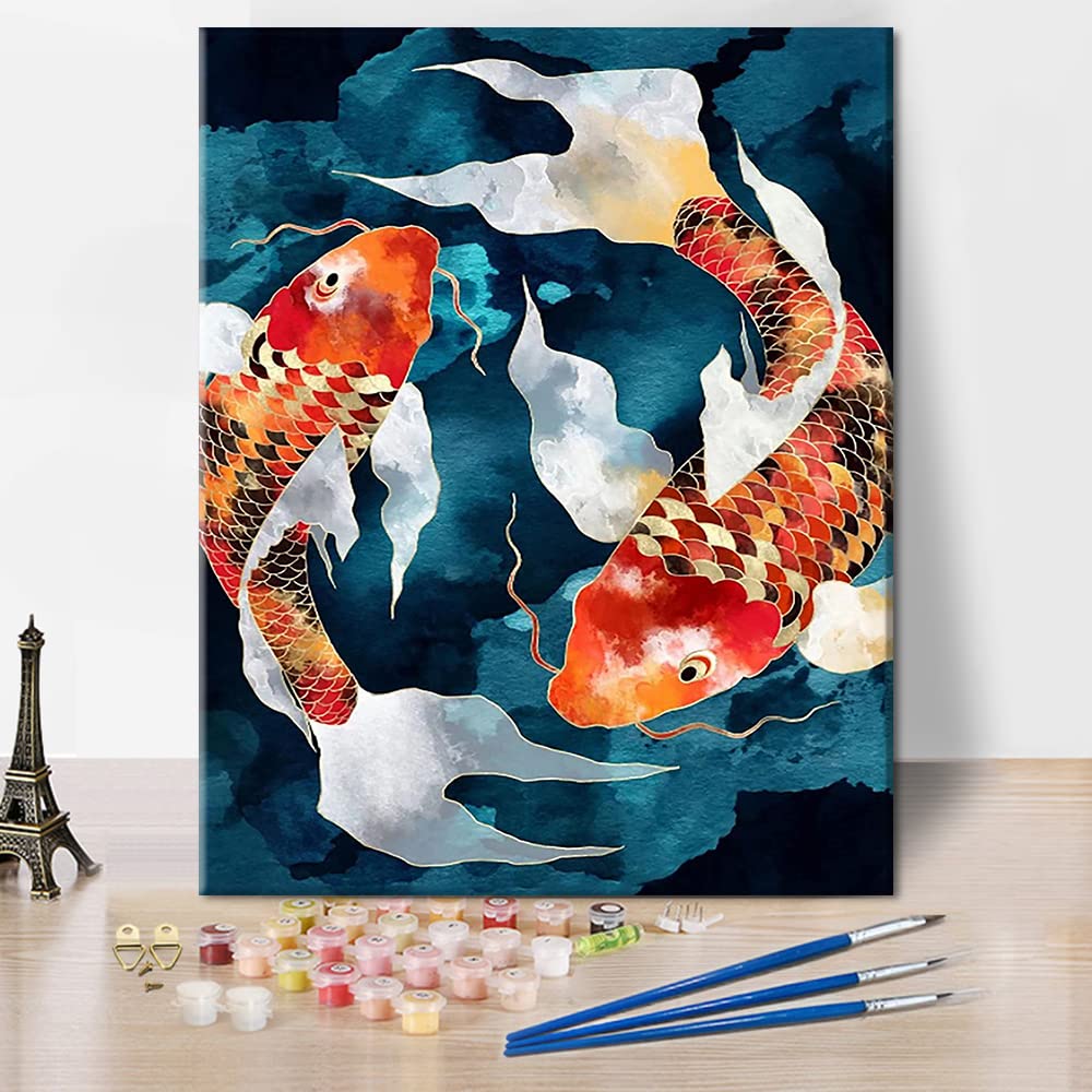 Goldfish Oil Painting