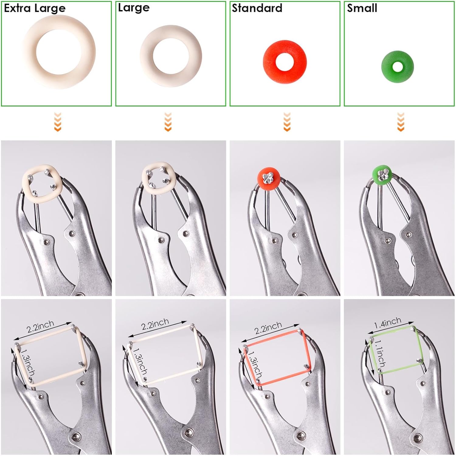 Livestock Castration Bander with 4 Different Sizes Australia | Ubuy