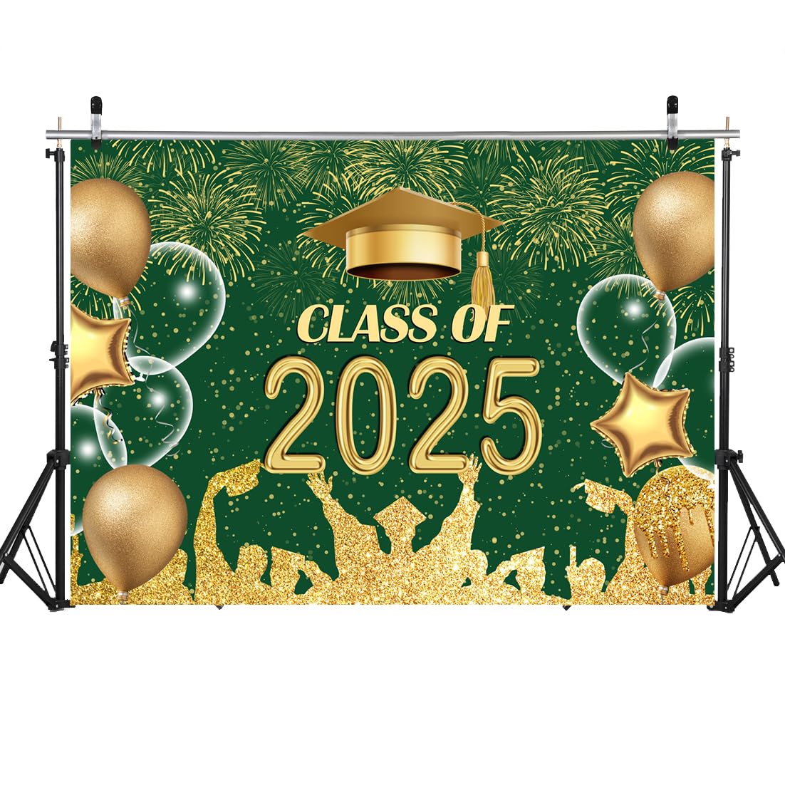 Watercolor Flowers Background LYCGS 8x6ft Graduation Backdrop - Class ...