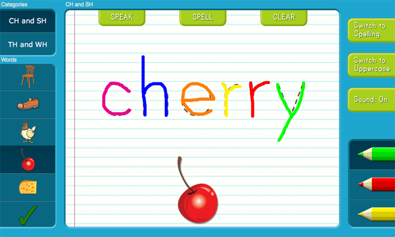 Phonics Write & Play - First Grade - App on Amazon Appstore