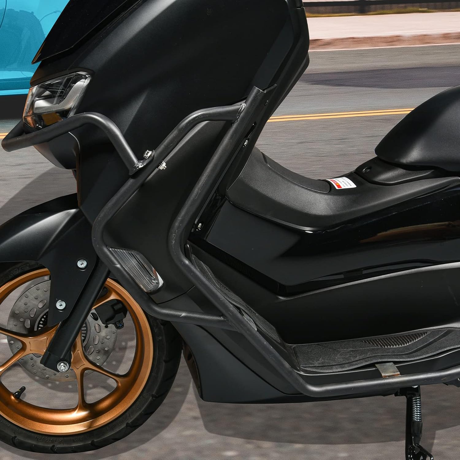 Amazon.com: Lorababer Motorcycle Fairing Guard Engine Bumper Crash Bar ...