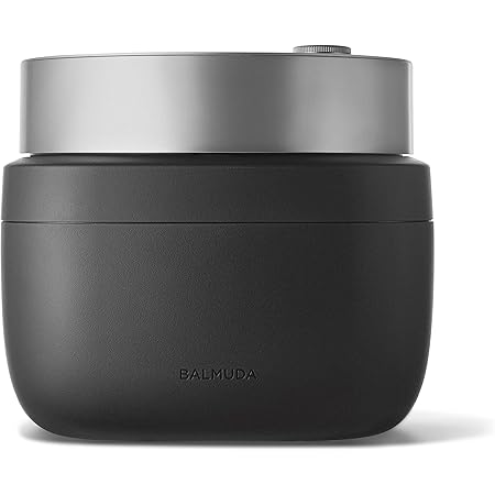 Amazon | バルミューダ ザ・ゴハン 3合炊き 電気炊飯器 BALMUDA The Gohan K08A-BK | BALMUDA | 炊飯器
