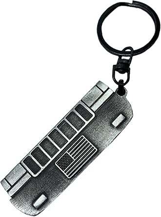Amazon.com: ALFAVIERA Clearance Metal Front Grille Car Keychain Suit ...