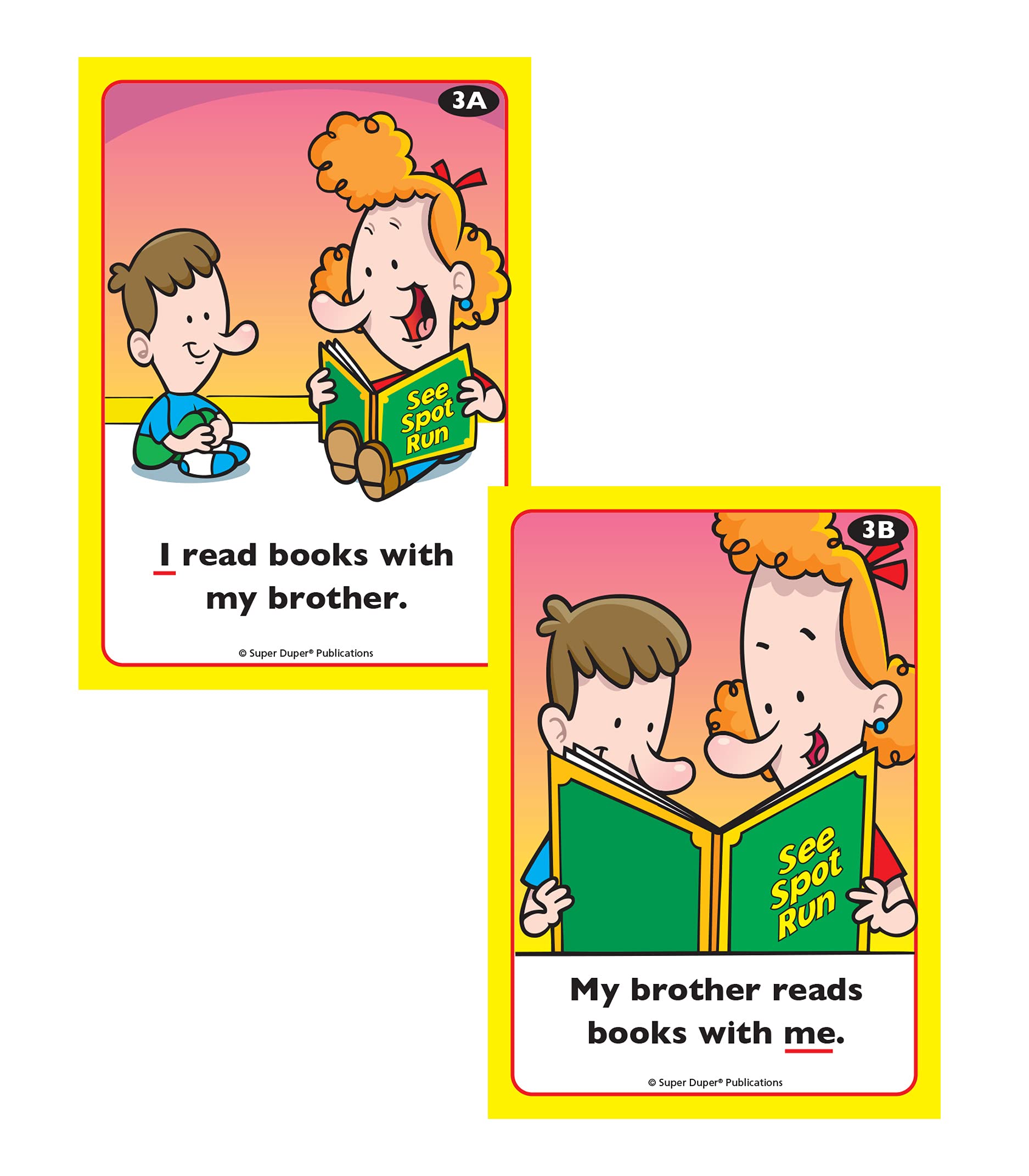 Buy Super Duper Publications Using I and Me Fun Deck Flash Cards ...