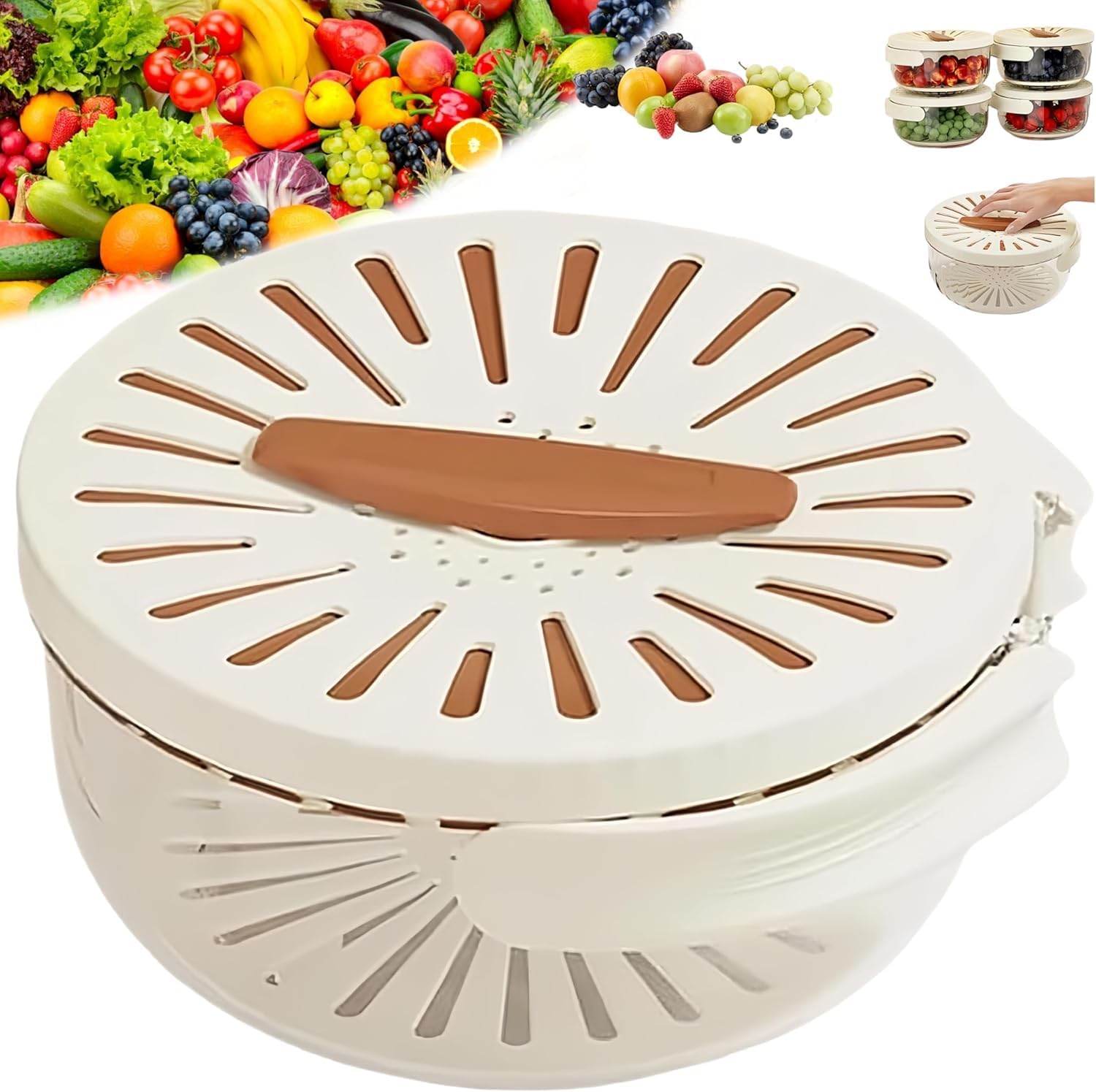 Amazon.com: Kitchen 2 in 1 Drainer, Raidley 2-In-1 Draining and ...