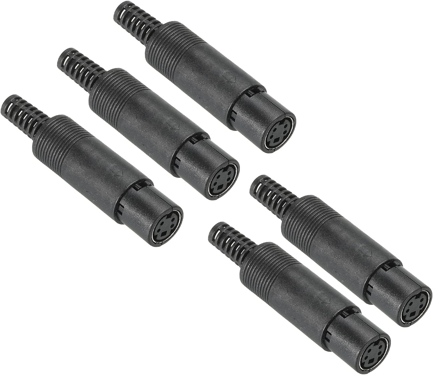 Amazon.com: PATIKIL S-Video DIN Mini Female Socket 4 Pin Signal ...