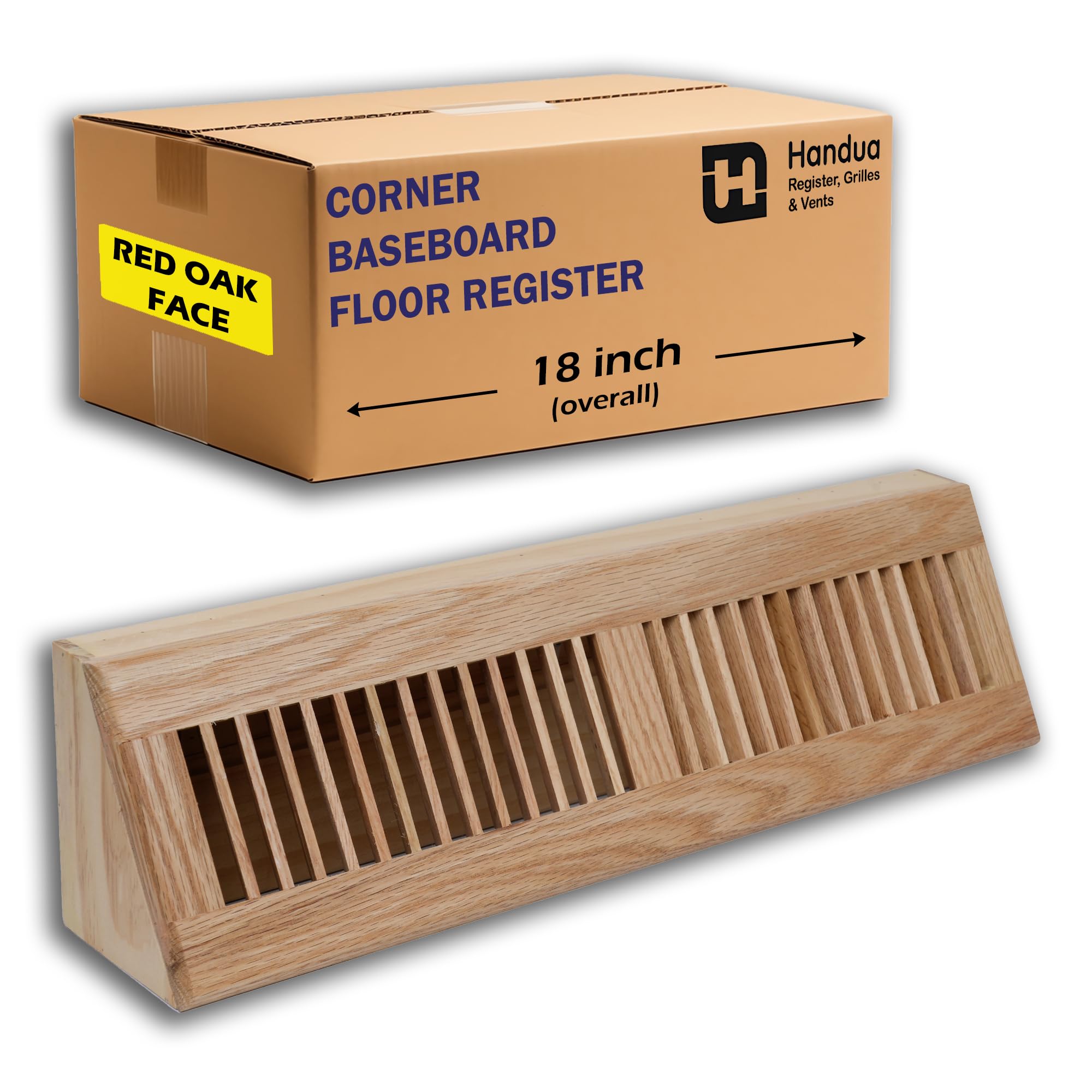 Snapklik.com : Fits 18" Baseboard Space Wooden Corner Baseboard ...