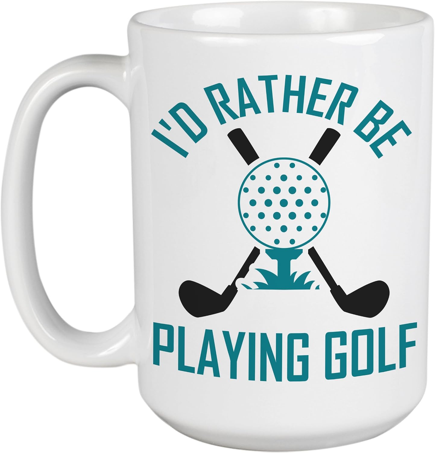 Amazon.com: Make Your Mark Design I'd Rather Be Playing Golf Quote with ...