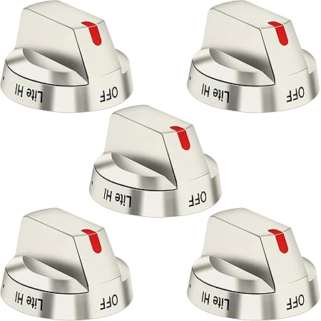 Amazon.com: Smart Choice Range Knob Kit, Fits Most, Stainless Steel ...