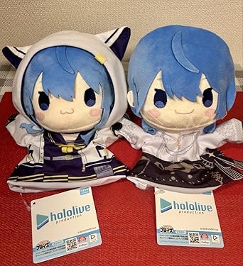 Amazon.co.jp: Holo Live Productions Hoshigachi Suisei Puppet Plush 2 ...