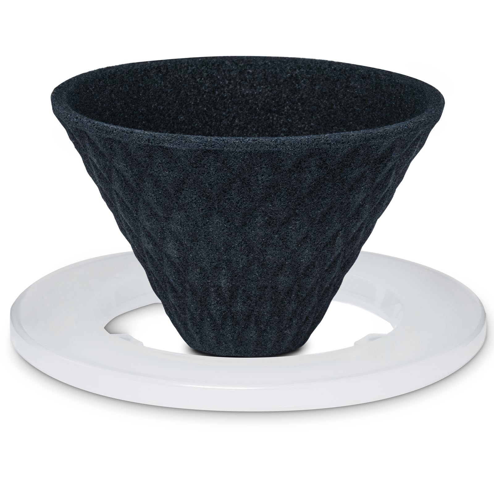 Amazon.com: Ceramic Reusable Coffee Filter Pour Over Dripper Paperless ...