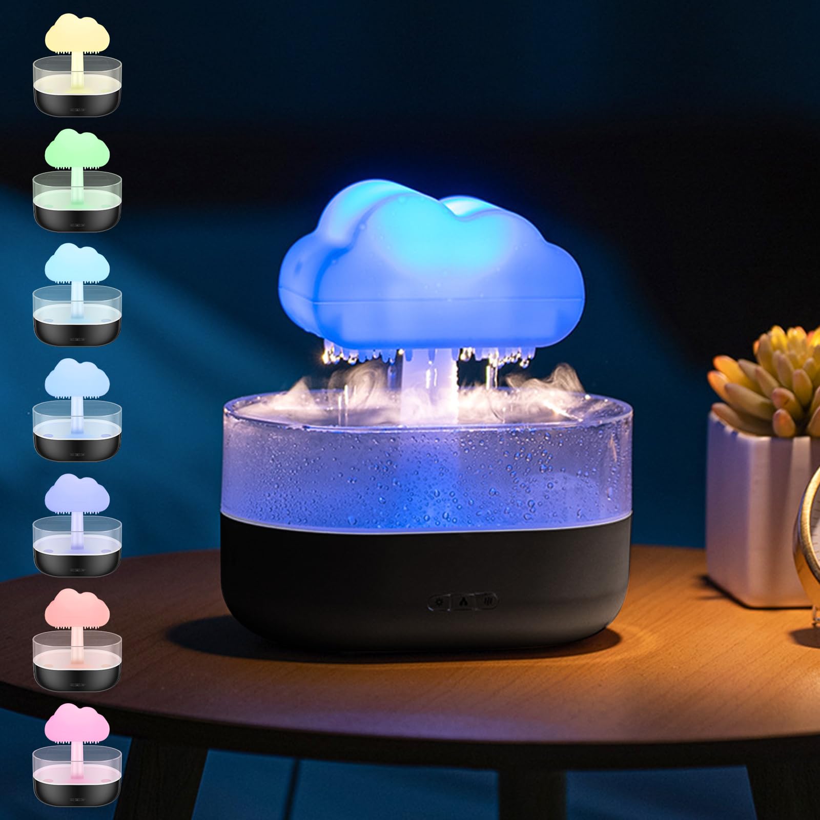 Amazon.com: Upgraded Cloud Humidifier Water Drip, Raining Cloud Night ...