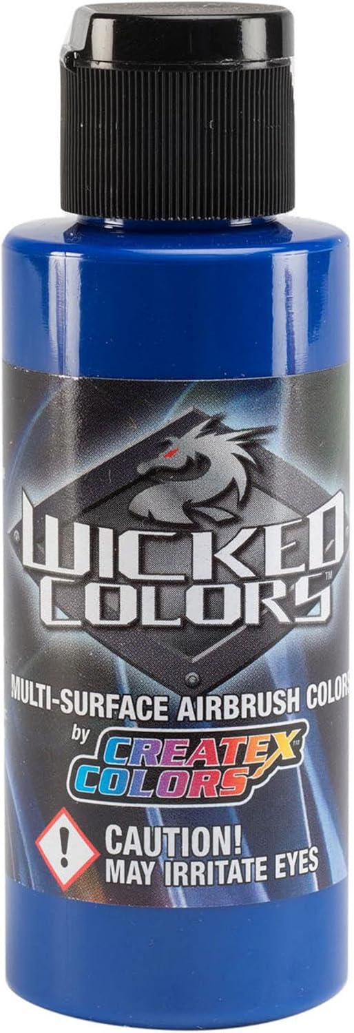 Amazon.com: Createx 2Z Wicked Blue Auto-Air Colors Paint
